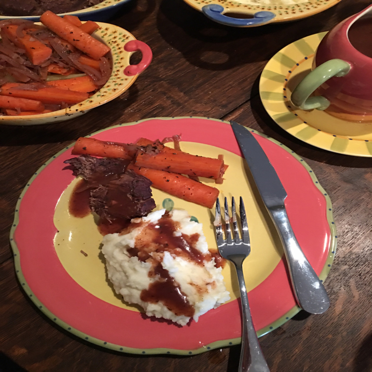 Wine-Marinated Pot Roast