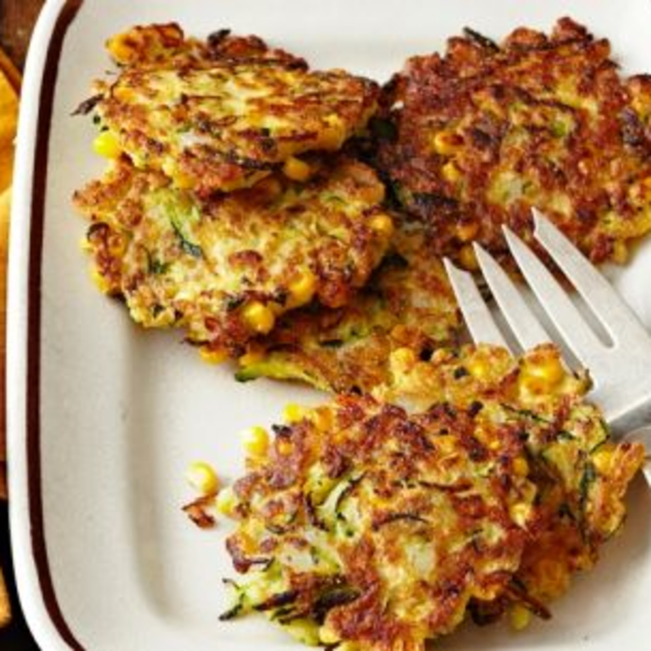 zucchini corn fritters food network