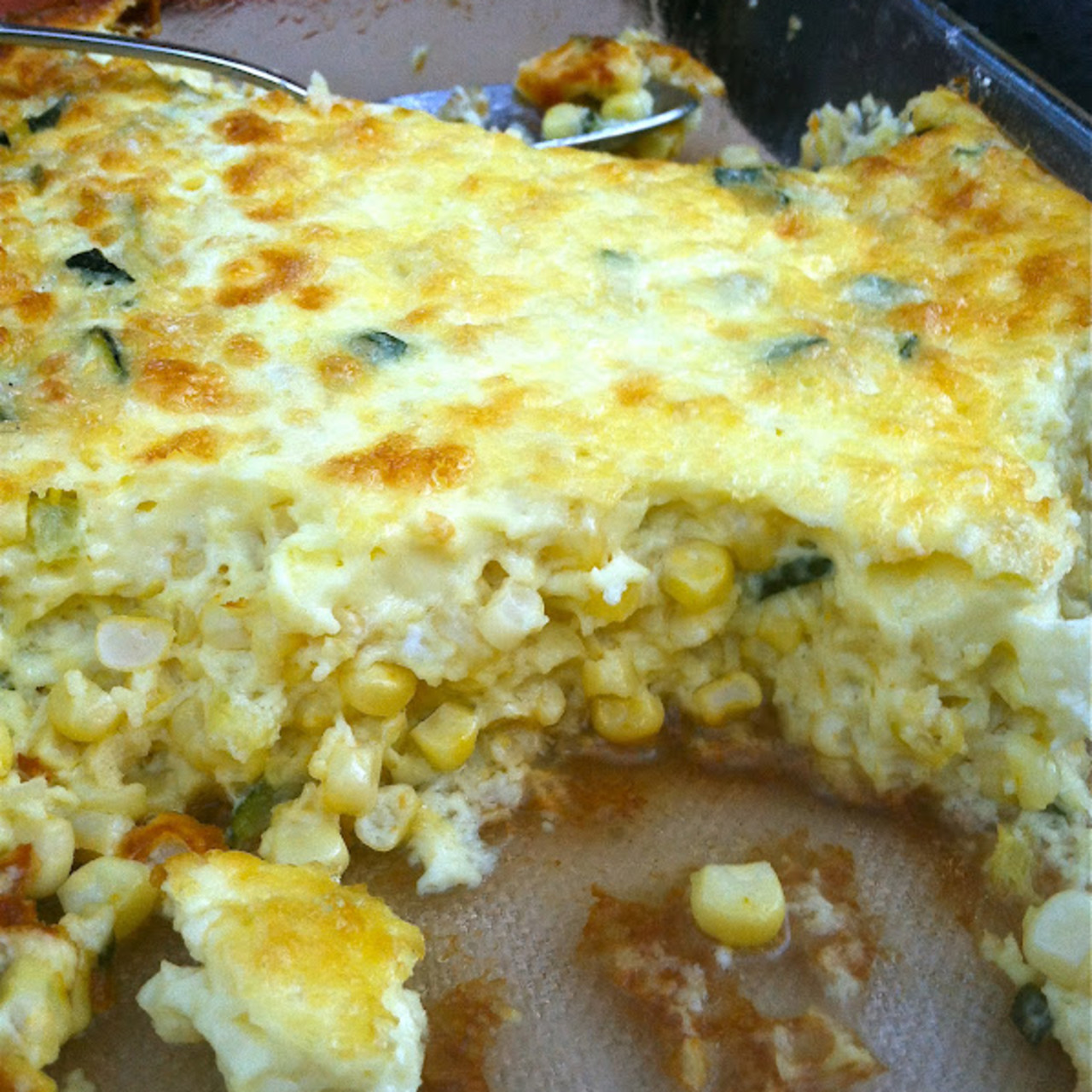 Zucchini Corn Pudding