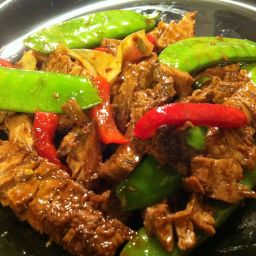Chinese Beef with Snow Peas