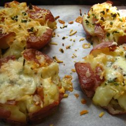 Cuban Crushed Potatoes