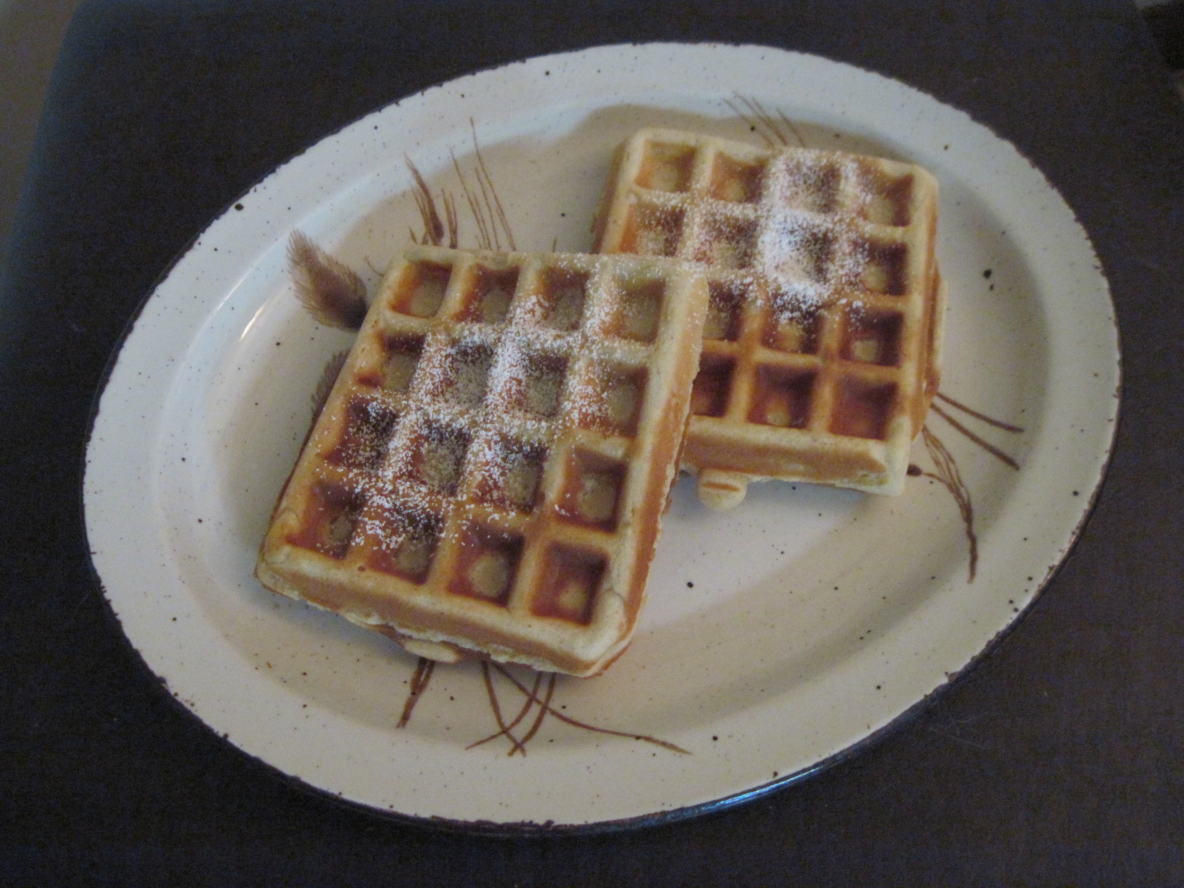 Traditional Waffles - with a dense texture - BigOven