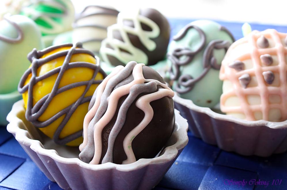 Easter Egg Cake Balls