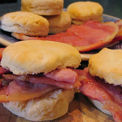 Country Ham Biscuits