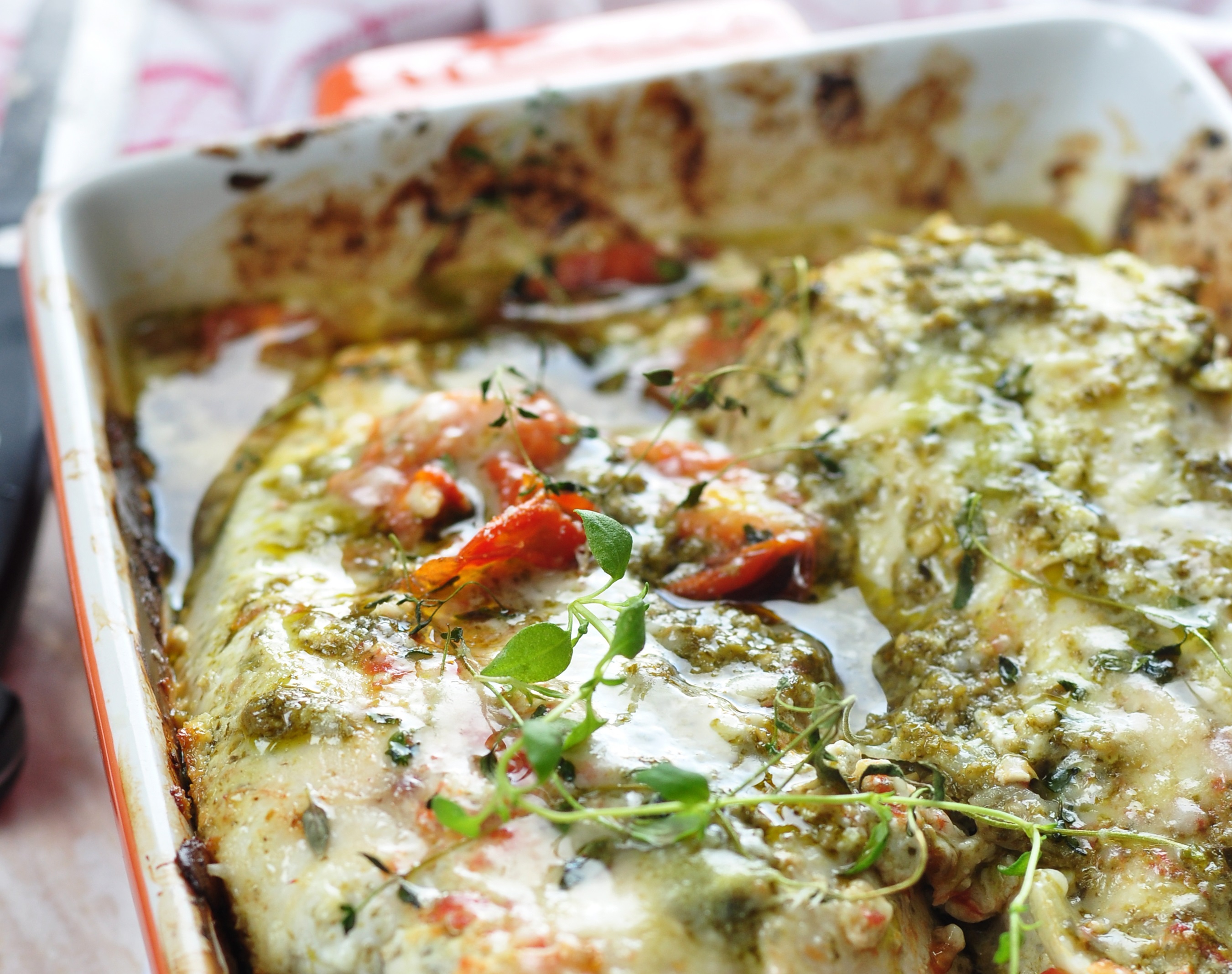 Basil Pesto Chicken