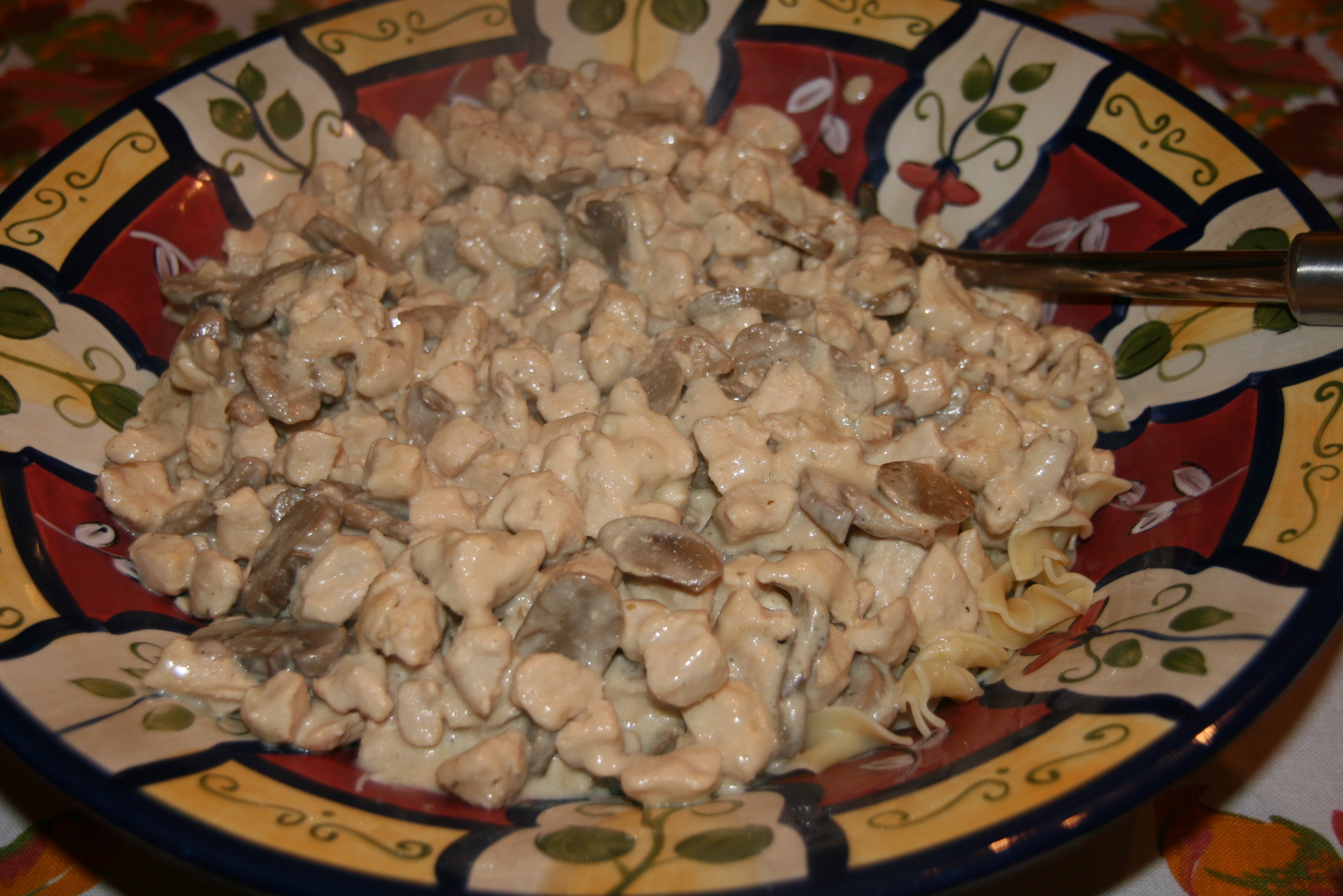Rondele Chicken Stroganoff