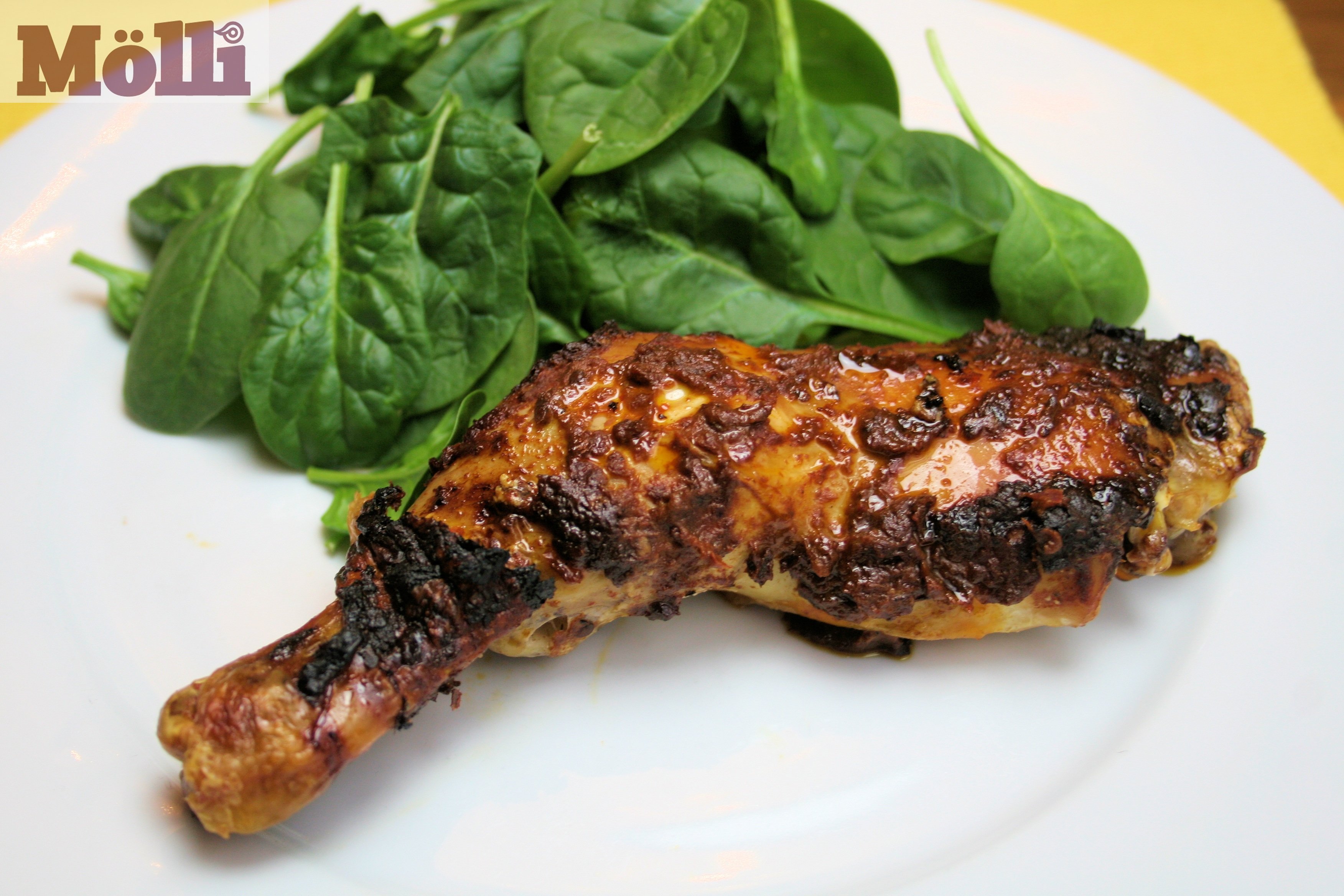 Pollo a la talla - Grilled chicken talla-style