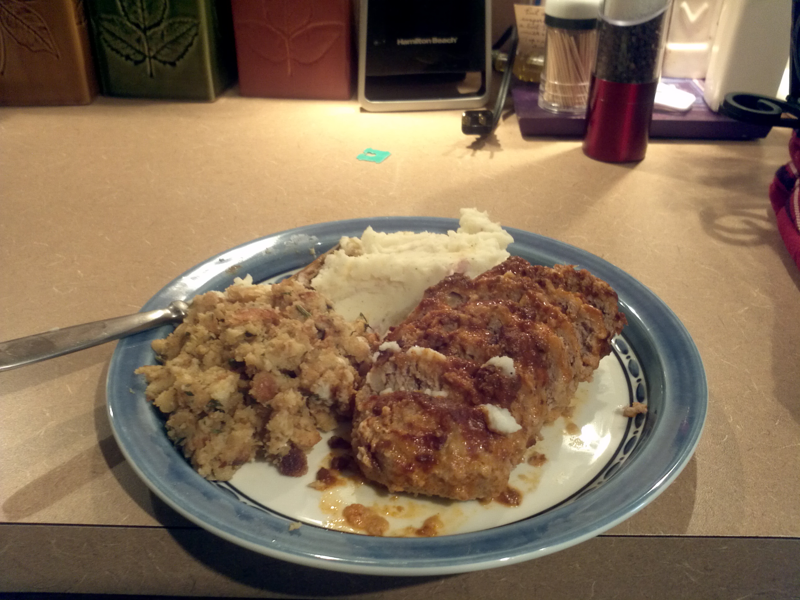 Individual Turkey Meat Loaf
