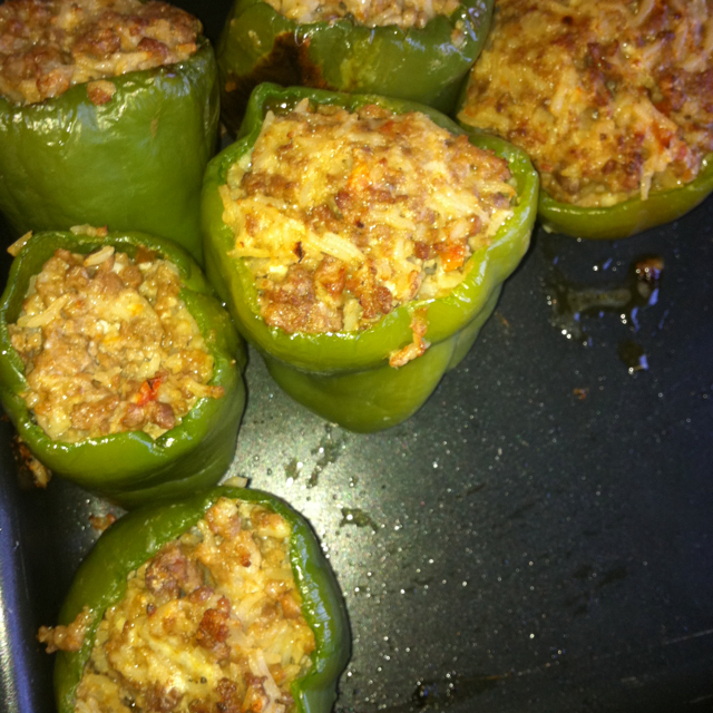 Stuffed Pepper Cups
