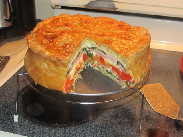 Herb Omelet Torte