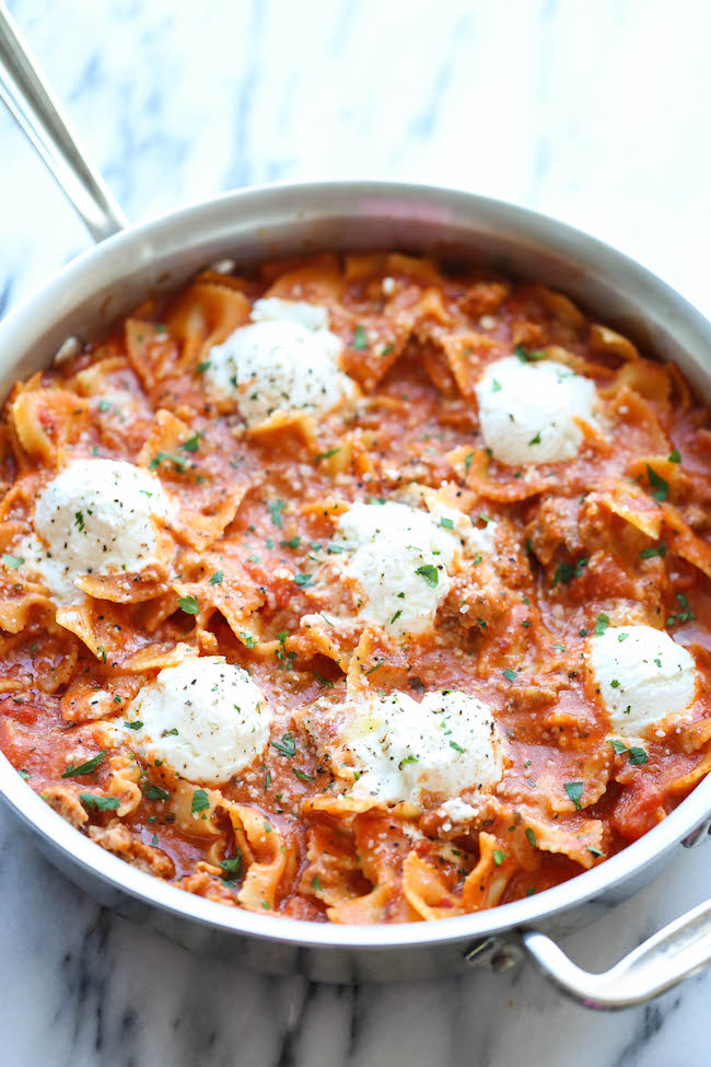 One Pot Lasagna