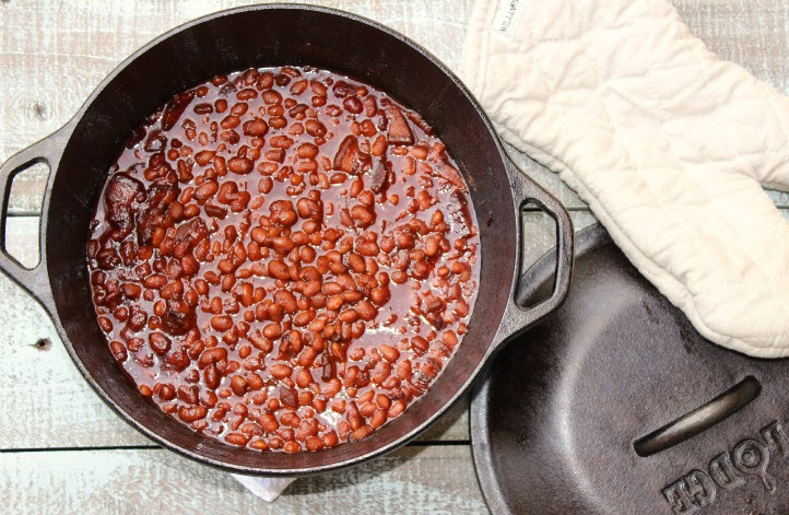 Side Dish - Baked Beans Dutch-Oven Style