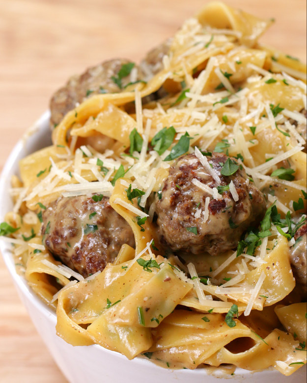 Swedish Meatball Pasta
