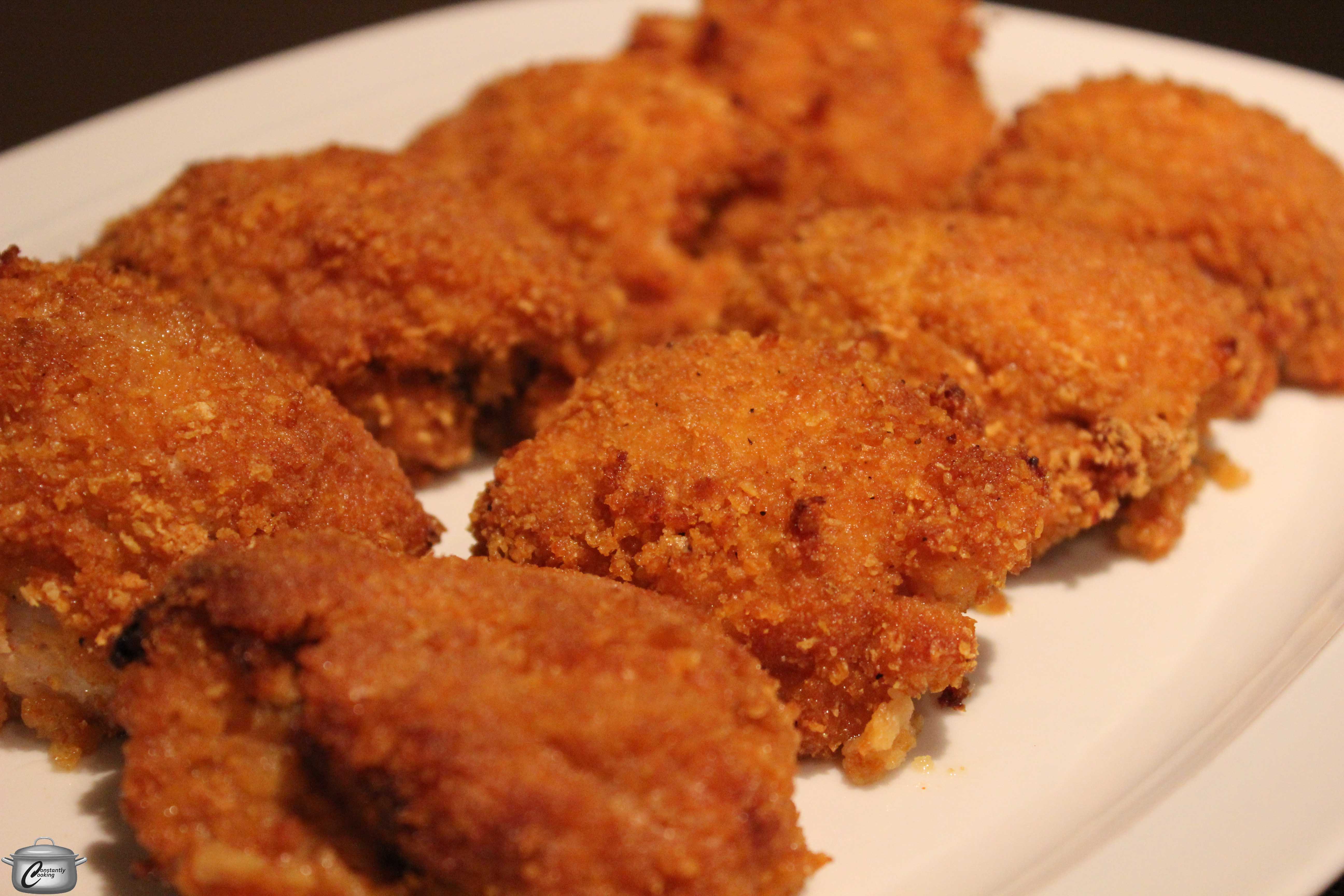 Buttermilk Baked Fake Fried Chicken