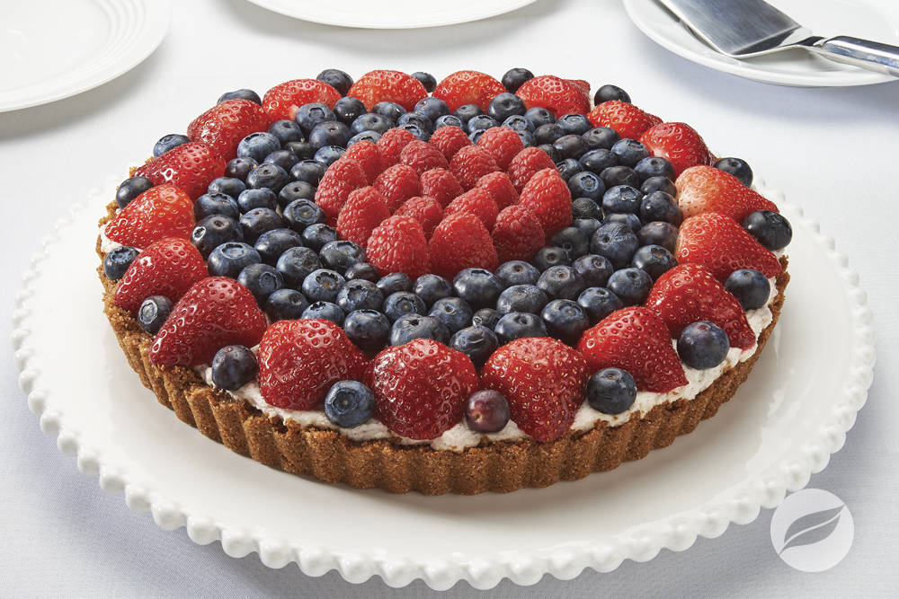Very Berry No-Bake Cheesecake