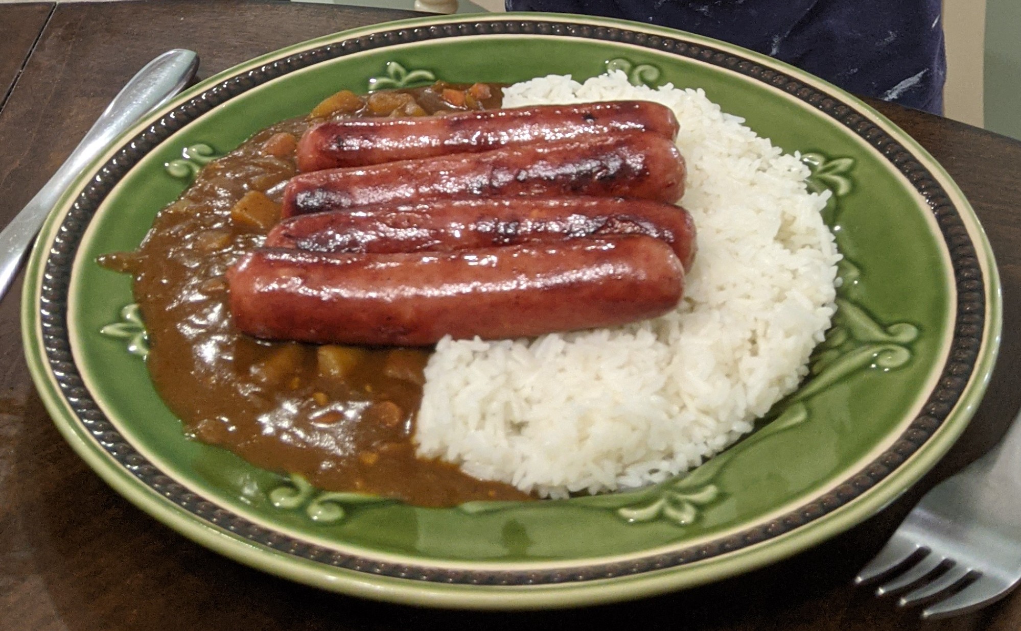Pokemon Sausage Curry