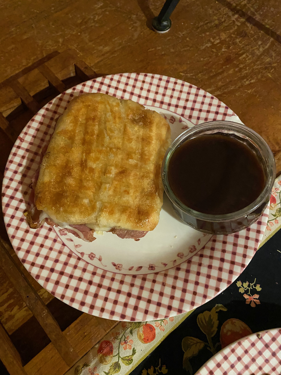 French dip Panini