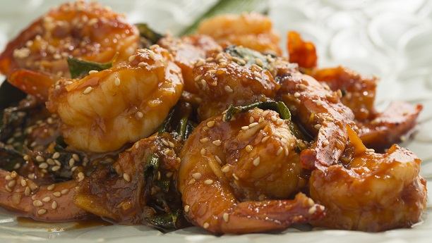 Sesame Prawns