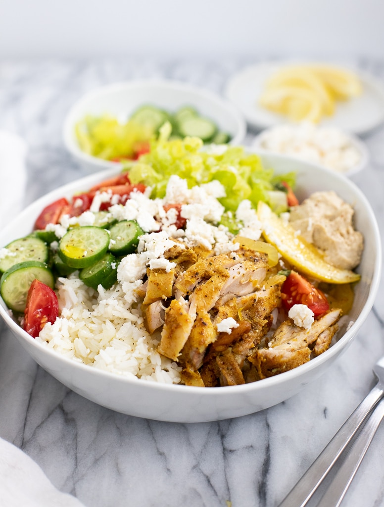 Chicken Shawarma Bowls