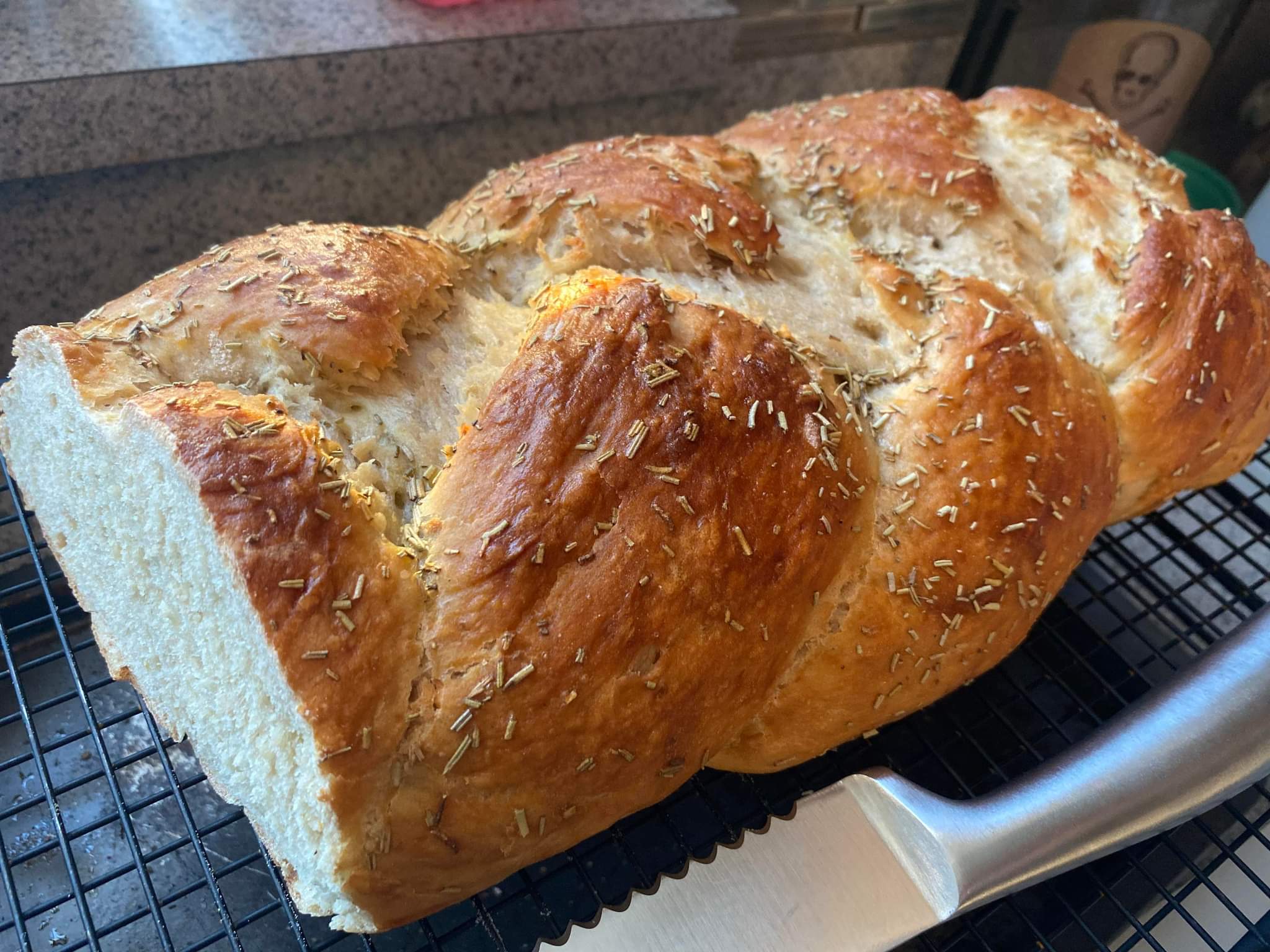 Green Zebra Tomato Bread