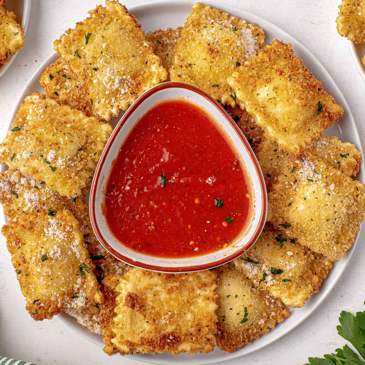 Oven Toasted Ravioli