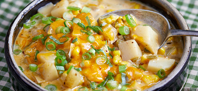 Green Chili & Potato Chowder