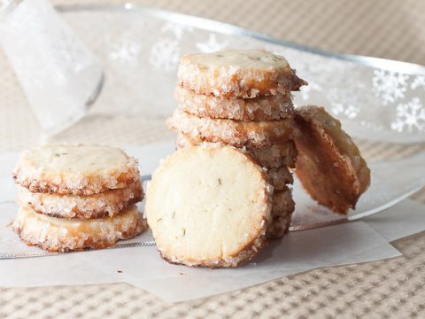 Rosemary Butter Cookies