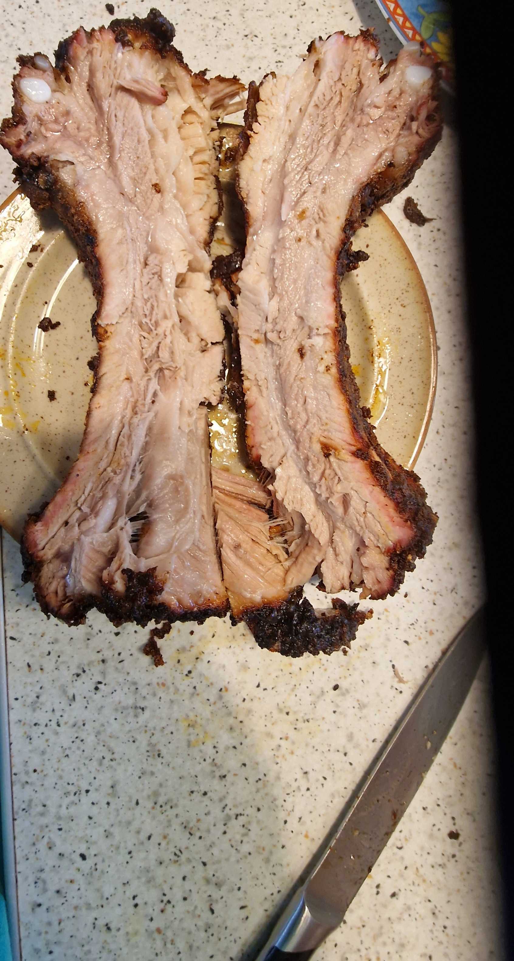 BBQ rack of Pork ribs