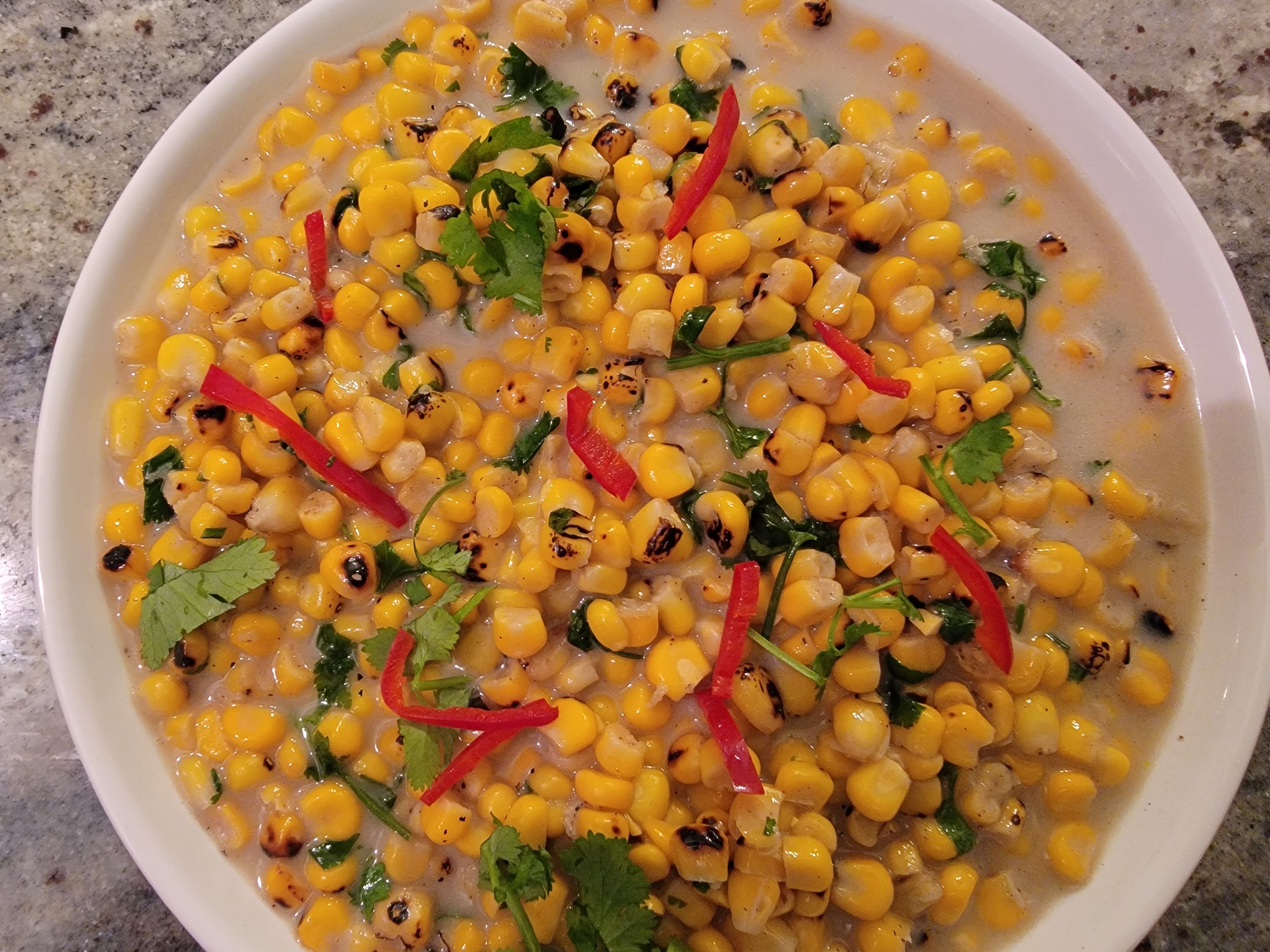 Curried Coconut Corn