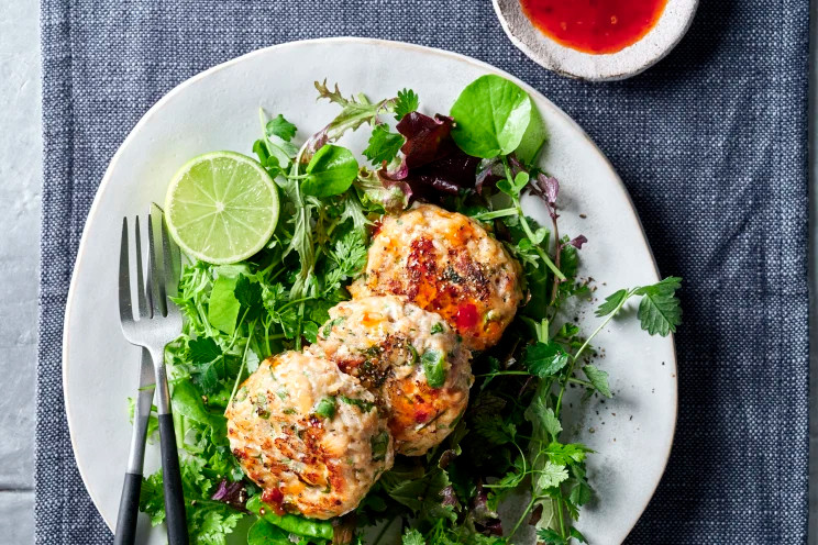 Thai curry fish cakes