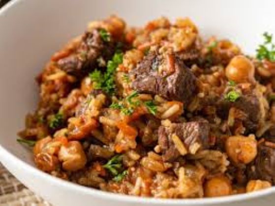 Italian Beef Rice Pilaf