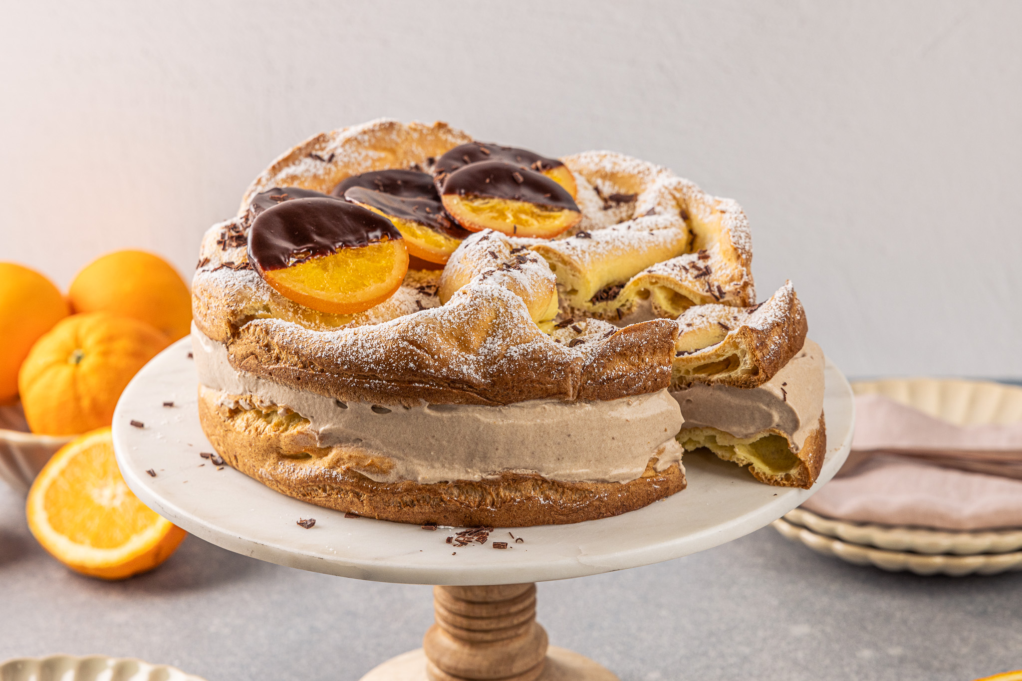 Chocolate Orange Pâte à Choux