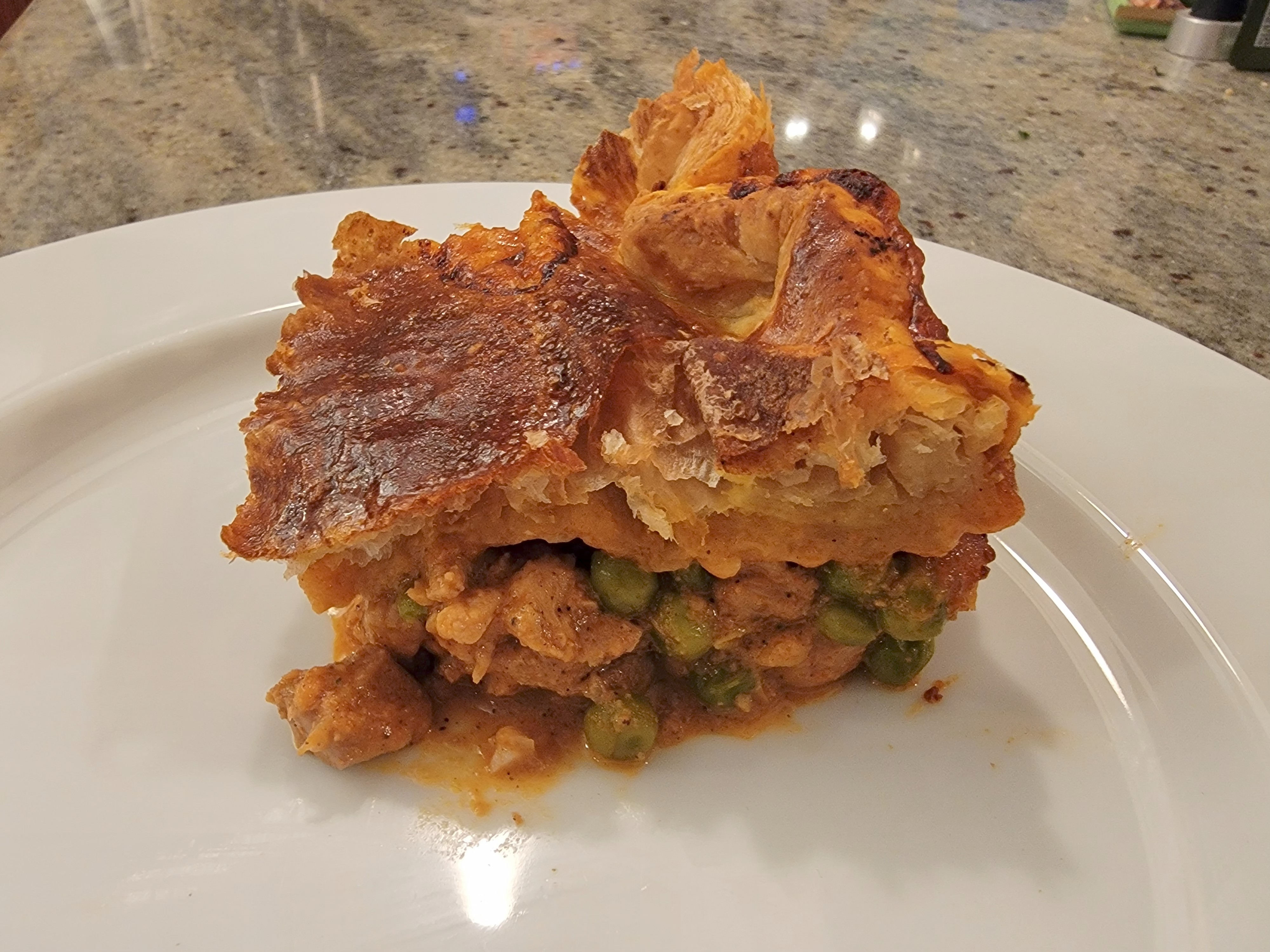 Butter Chicken Pot Pie