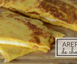 Corn Pancake Sandwiches "Arepas de Choclo"