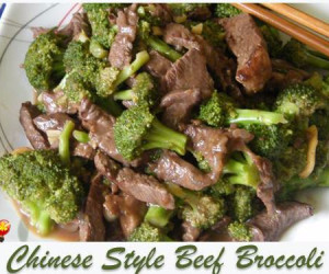 Beef with broccoli
