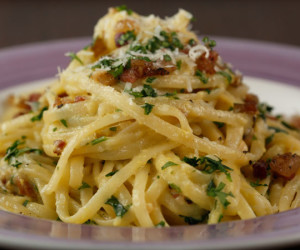 Roman-Style Spaghetti Carbonara