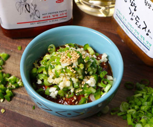 Raw Crabs Marinated in Soy Sauce (Ganjang Gejang)