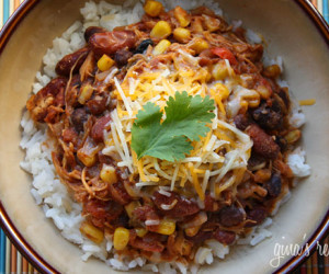 Crock Pot Chicken Taco Chili
