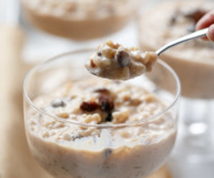 Creamy Rice Pudding with Cinnamon & Raisins