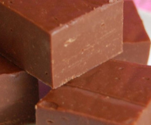 Creamy Milk Chocolate Fudge