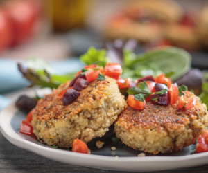 Garlic Lemon Couscous Cakes - BigOven