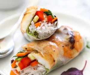 Vietnamese Shrimp Spring Rolls