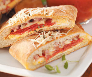 Ham and Cheese Calzone