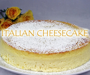 Italian Ricotta Cheesecake