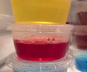 Blue Sky & Fluffy Clouds Jello