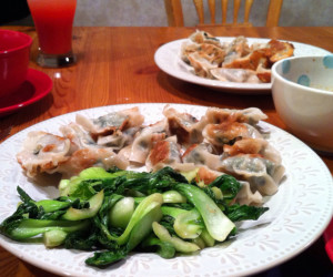 Japanese Potstickers (gyoza)