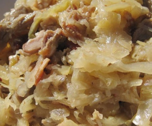 Kluski Noodles and Cabbage - Kluski z Kapusta