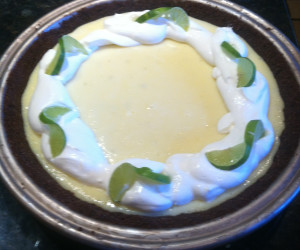Key Lime Pie with Chocolate-Almond Crust - BigOven