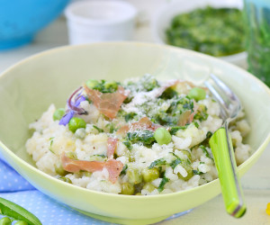Pea and Bacon Risotto - BigOven