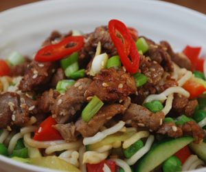 Sesame Beef Stir-Fry
